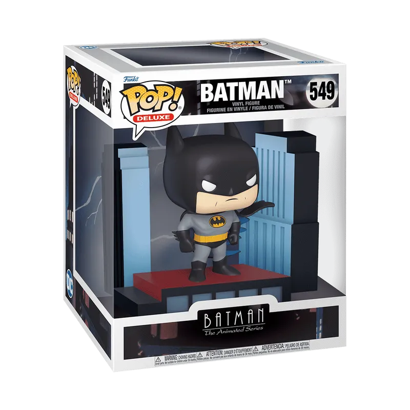 Batman on Rooftop Pop Deluxe – Animated Series# 549 – Mythical Mountain