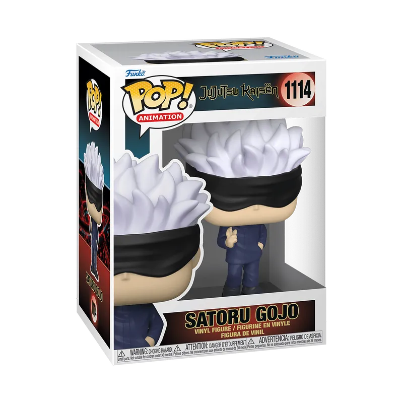 Satoru Gojo #1114 Funko Pop! – Jujutsu Kaisen Vinyl Figure – Mythical ...