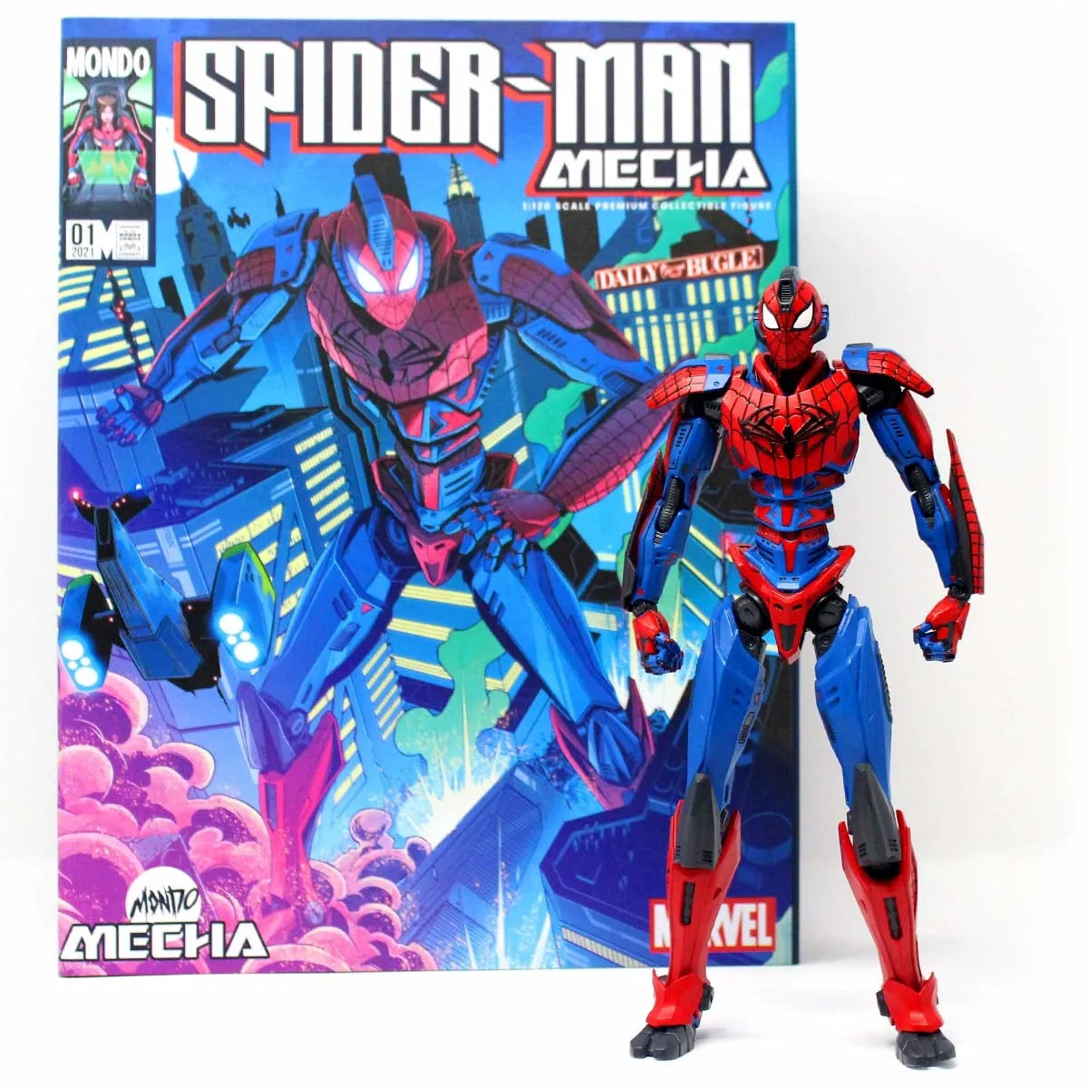 Spider-Man Mecha Figure | Marvel Mondo Mecha 10" – Mythical Mountain