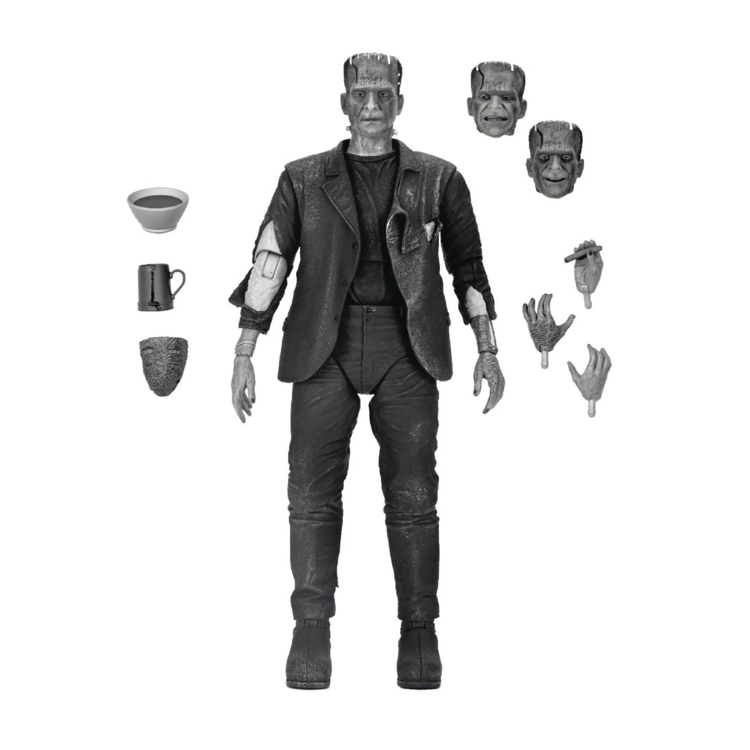 Universal Monsters Frankenstein’s Monster Ultimate 7” Action Figure ...